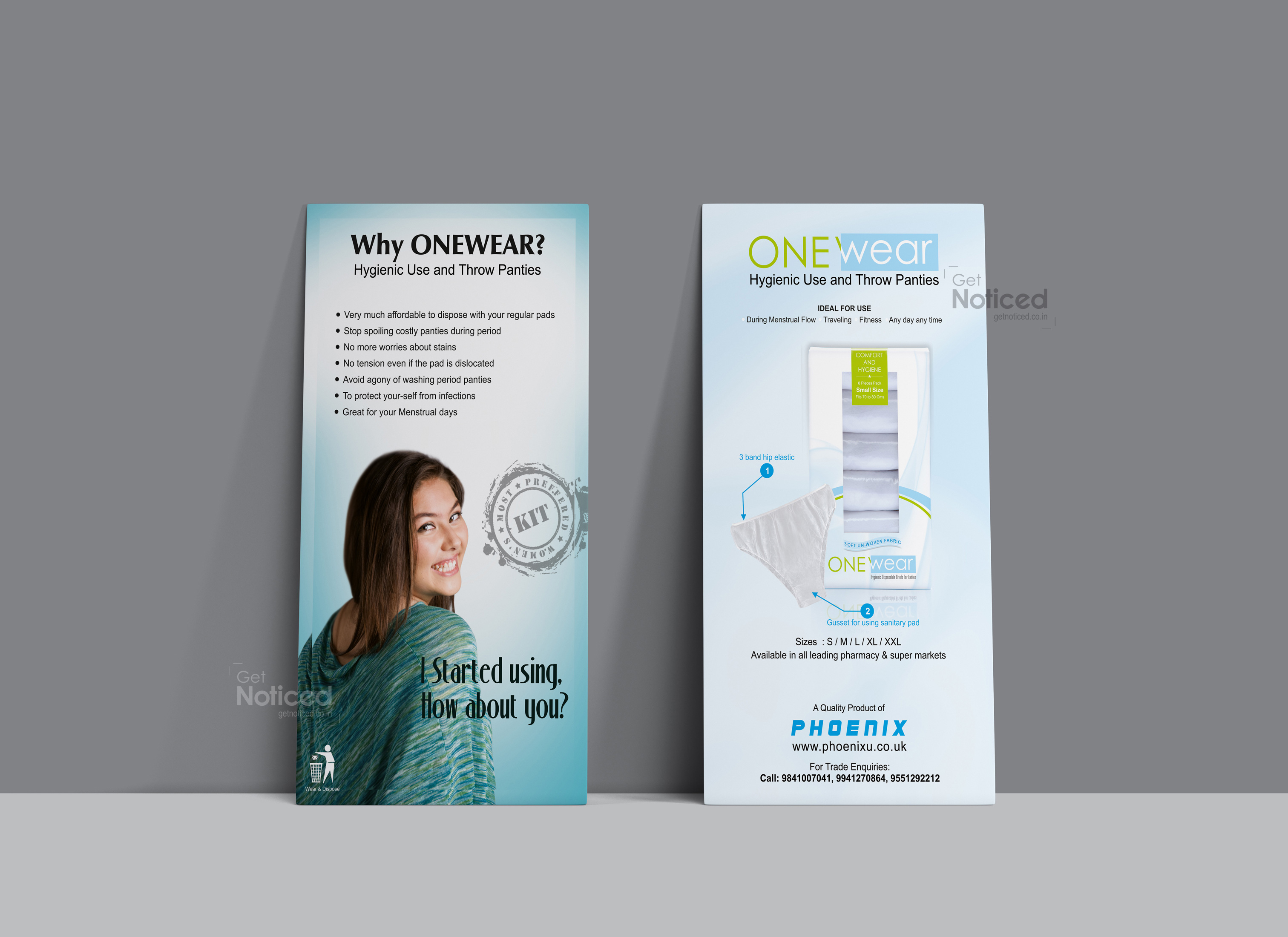 One Wear Flyers Design | Getnoticed.co.in